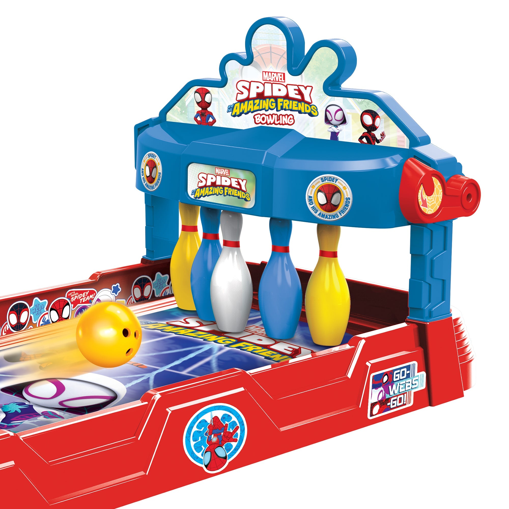 Spidey & his Amazing Friends Tabletop Bowling Play Set – World Tech Toys
