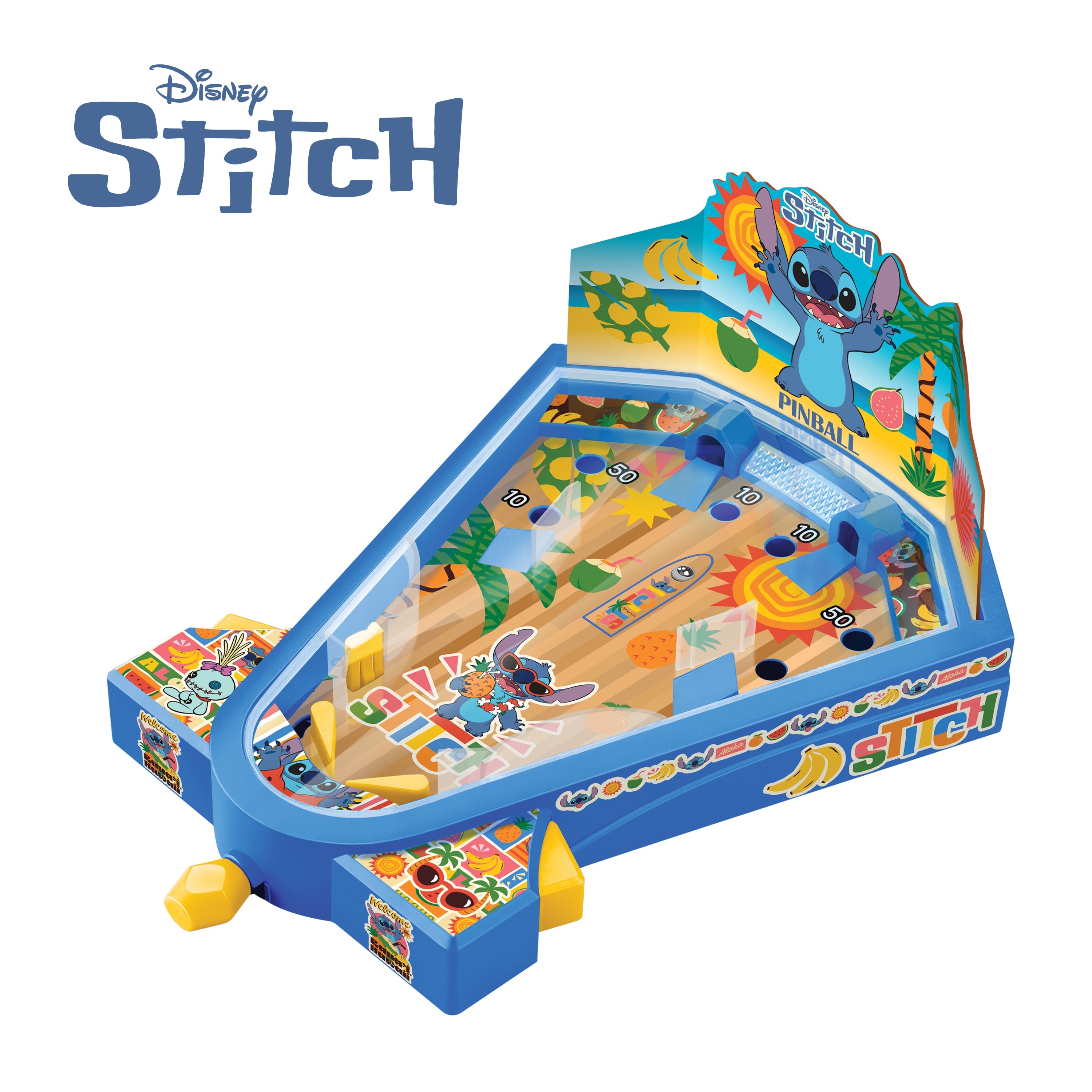 Disney Stitch Mini Tabletop Pinball Game – World Tech Toys