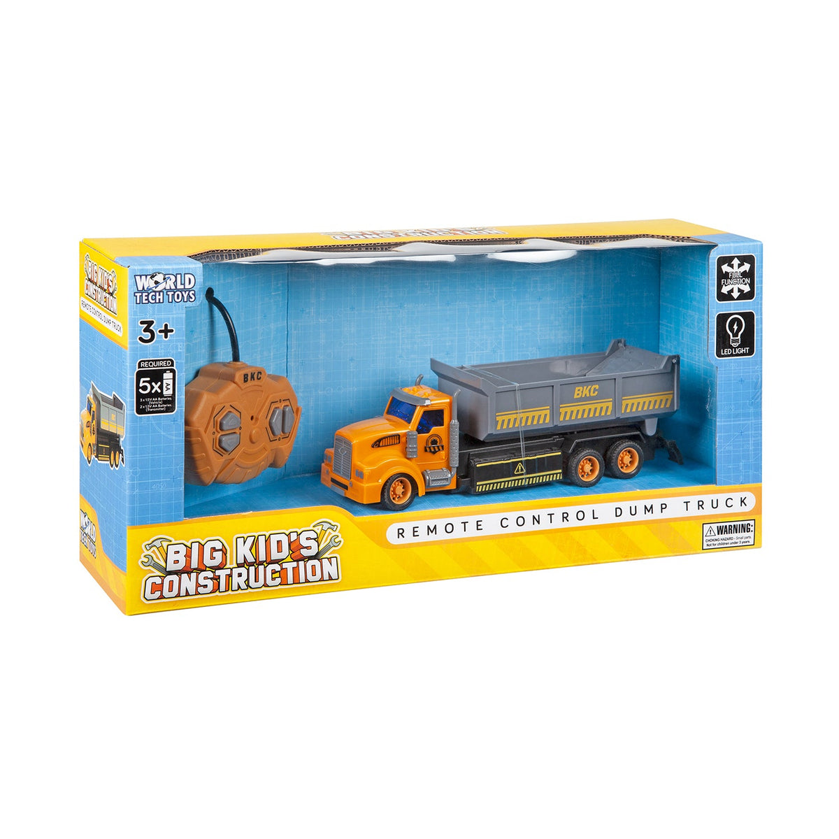 Big Kid's Construction RC Dump Truck | HobbyTron™ – World Tech Toys