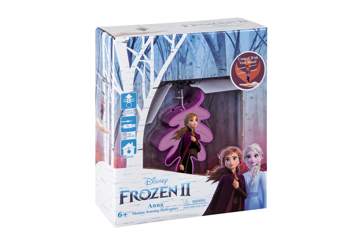 Disney Frozen II Anna Motion Sensing IR UFO Helicopter – World Tech Toys