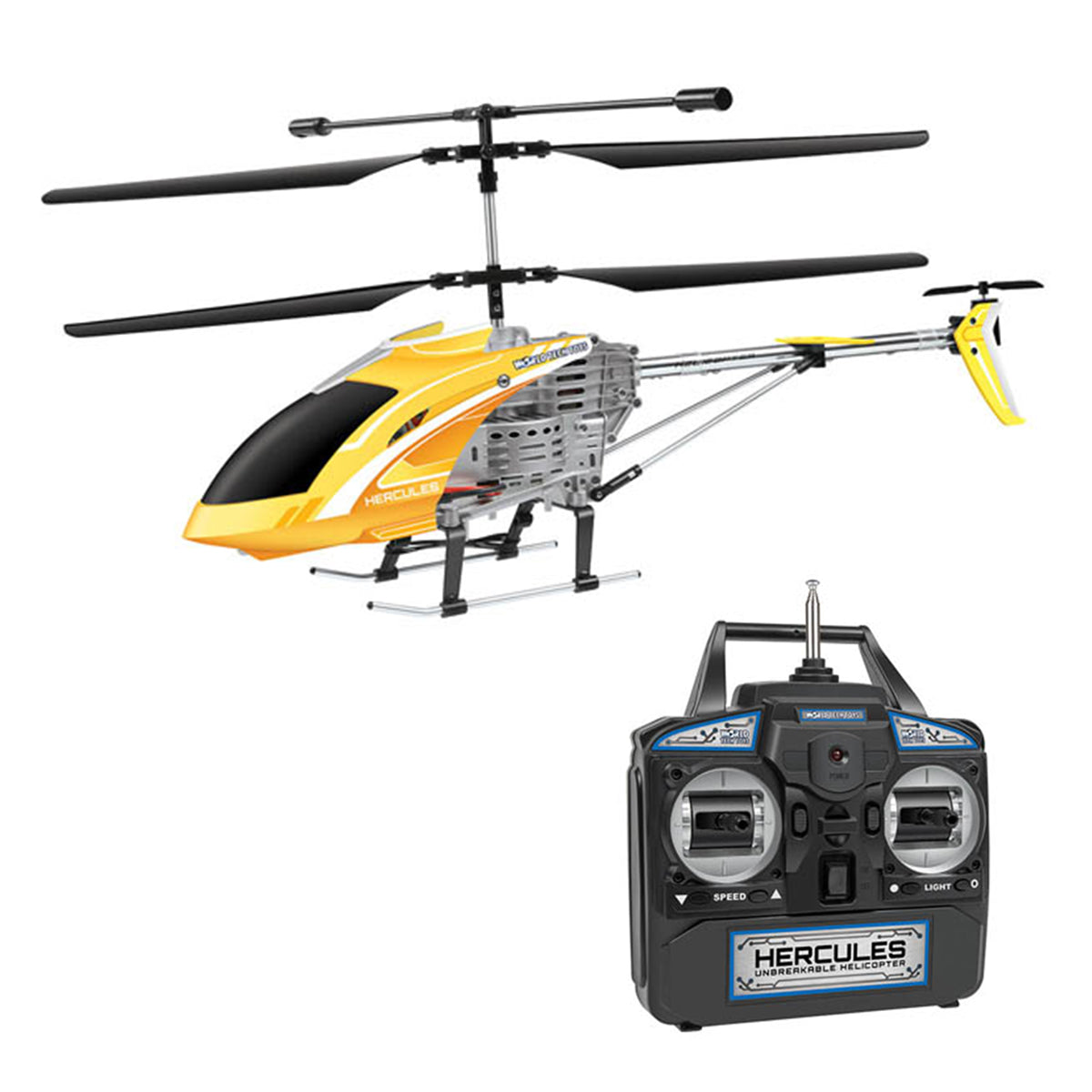 Hercules UNBREAKABLE Gyro RC Helicopter | HobbyTron™ – World Tech Toys